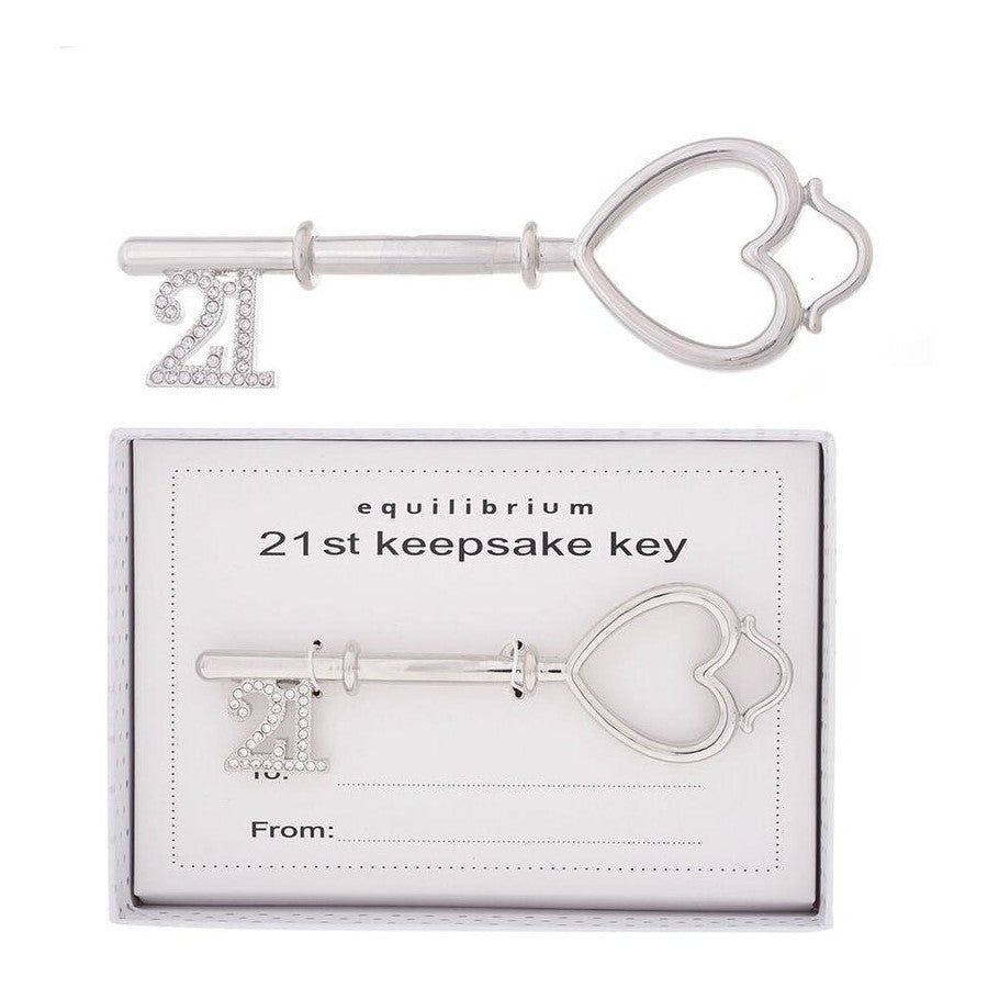 21ST EQUILIBRIUM KEEPSAKE BIRTHDAY KEY – Whats New Tasmania