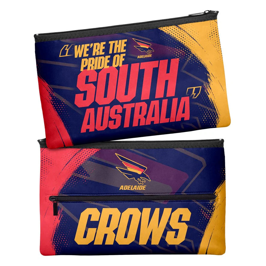 AFL ADELAIDE CROWS LARGE PENCIL CASE – Whats New Tasmania