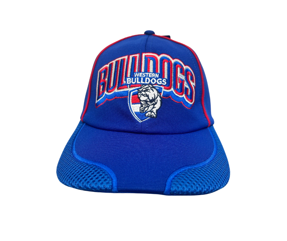 AFL WESTERN BULLDOGS BEVELLED CAP – Whats New Tasmania