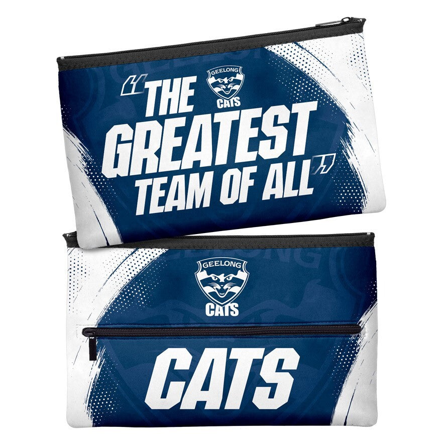 AFL GEELONG CATS LARGE PENCIL CASE – Whats New Tasmania