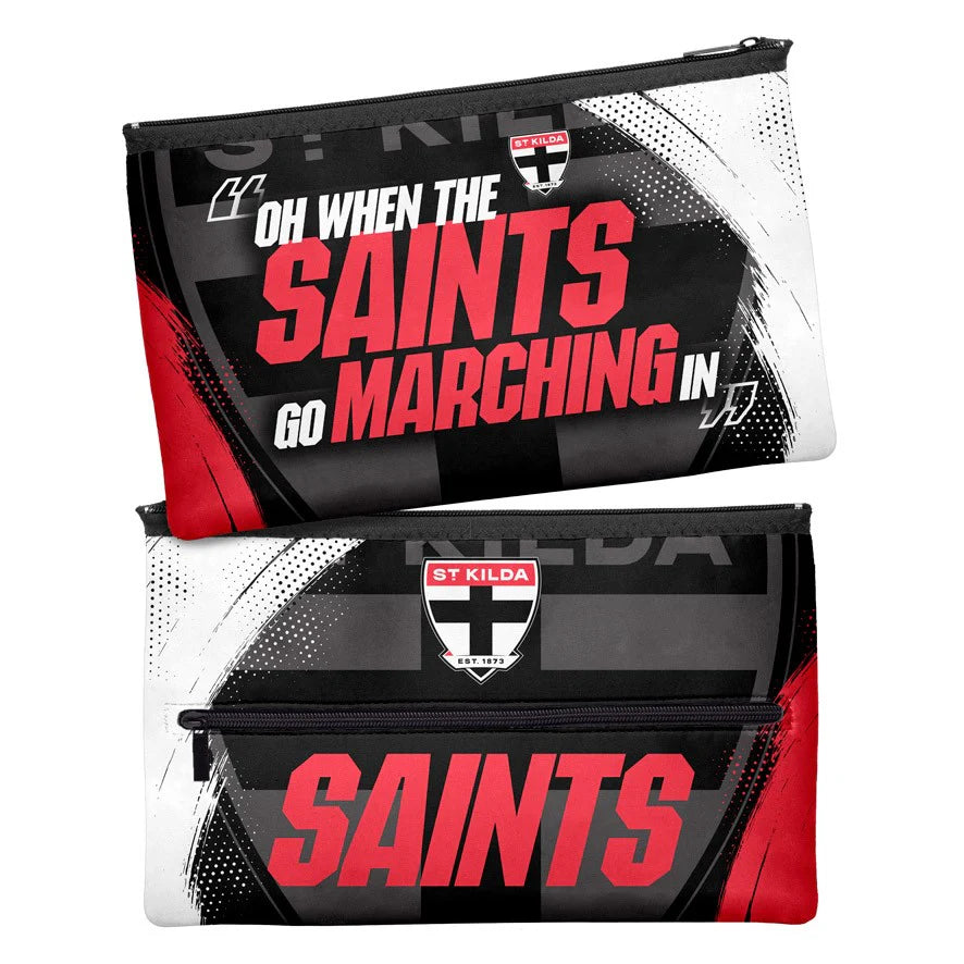 AFL ST KILDA SAINTS LARGE PENCIL CASE – Whats New Tasmania