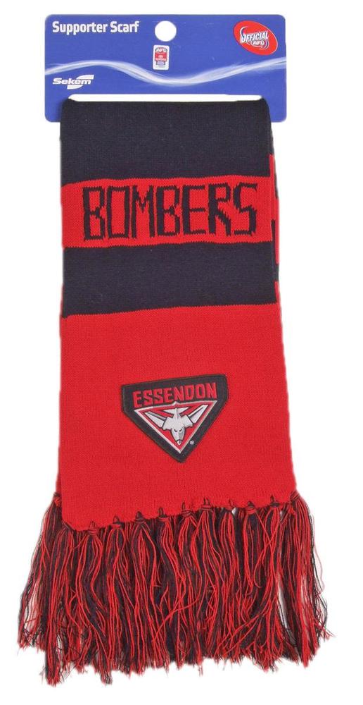 ESSENDON AFL BAR SCARF – Whats New Tasmania